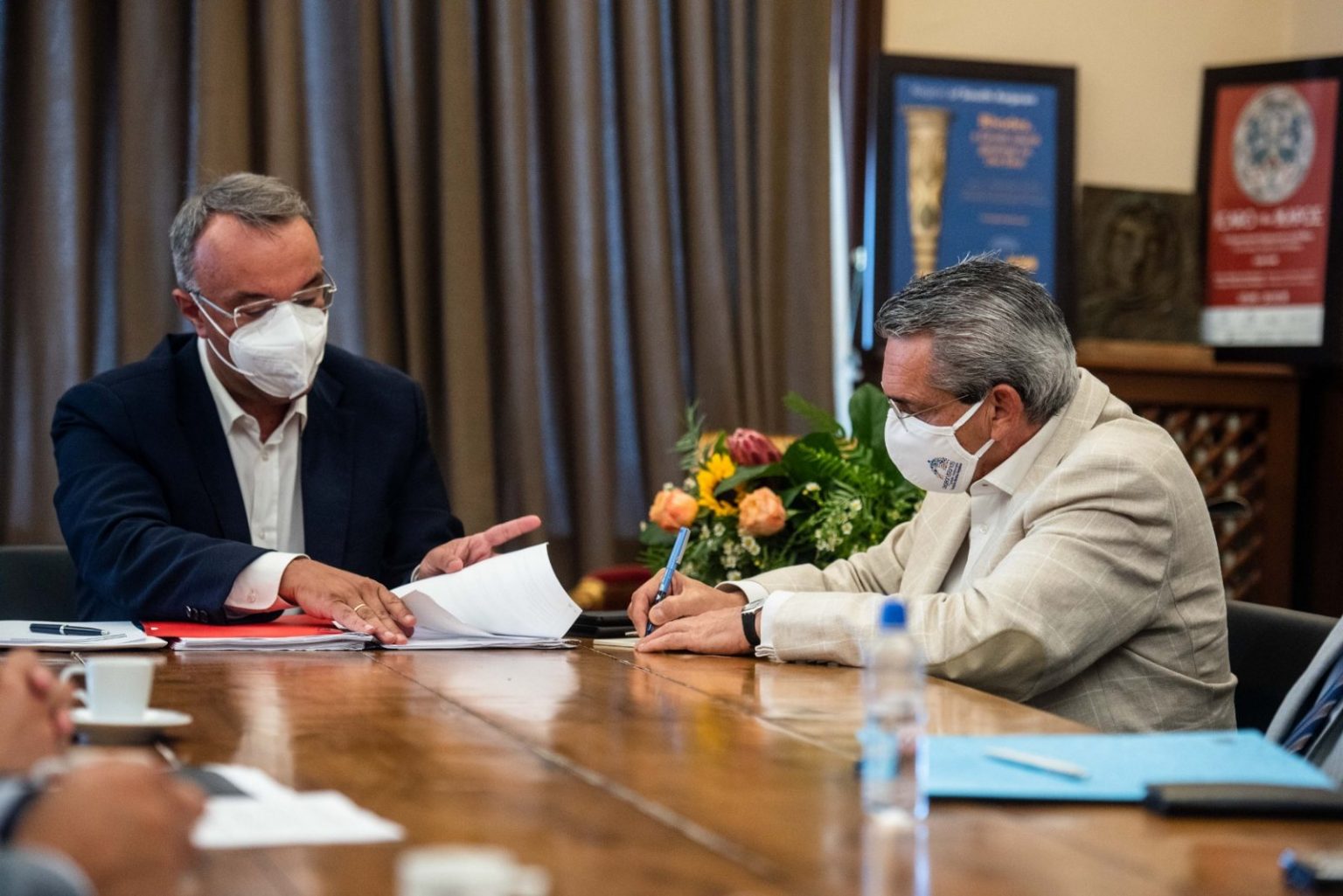 ΣΥΣΚΕΨΗ ΥΠΟ ΤΟΝ ΥΠΟΥΡΓΟ ΟΙΚΟΝΟΜΙΚΩΝ ΣΤΗΝ ΠΕΡΙΦΕΡΕΙΑ ΝΟΤΙΟΥ ΑΙΓΑΙΟΥ ...