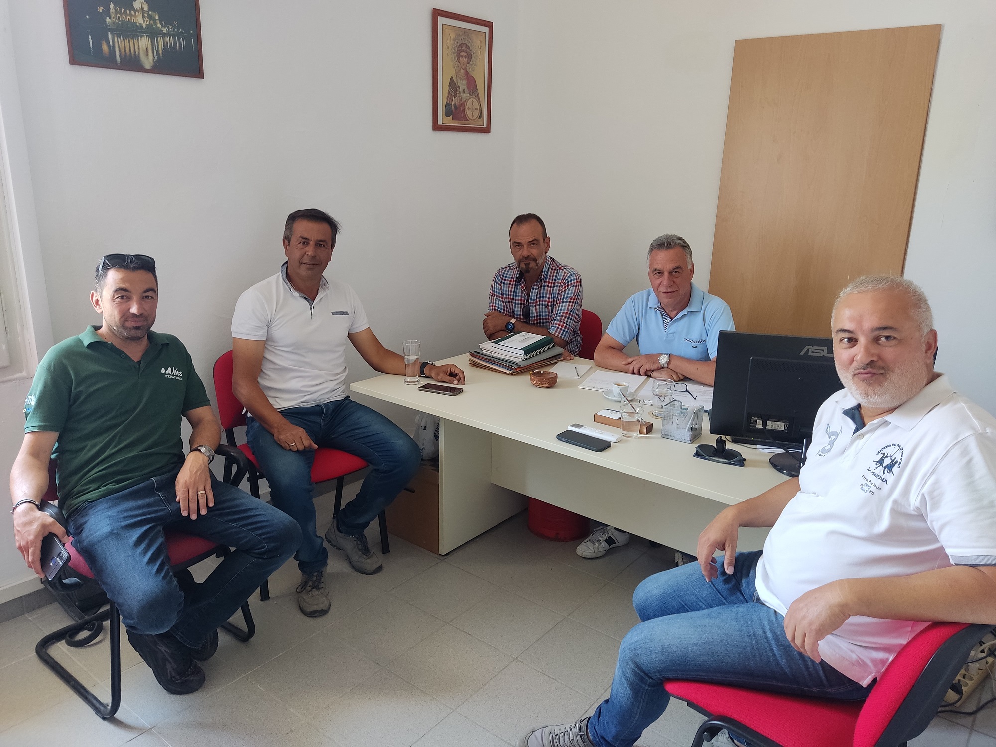 Συνάντηση της Δύναμης Αλλαγής με το Δ.Σ. του ΣΕΠΕΚΩ - Radio Proto 91.5 fm